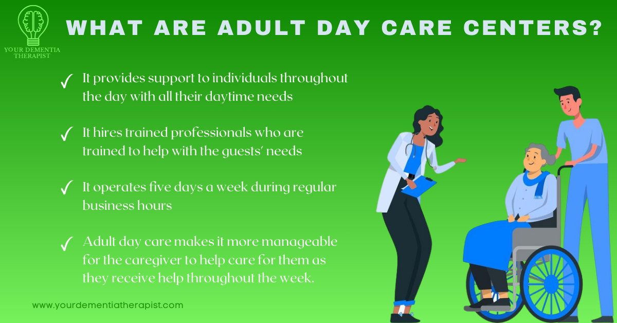 Adult Day Care Centers For People With Dementia | Your Dementia Therapist