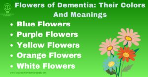 What do The Flowers And Badges as Symbols For Dementia Mean?