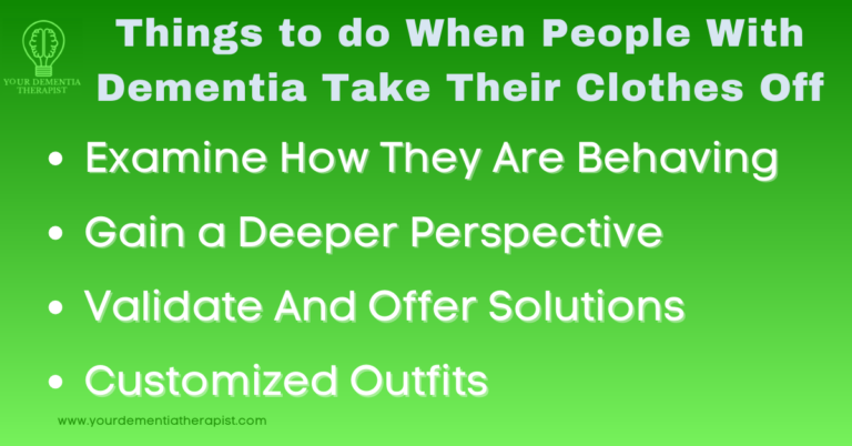 Why Do Some People with Dementia Take Their Clothes Off?