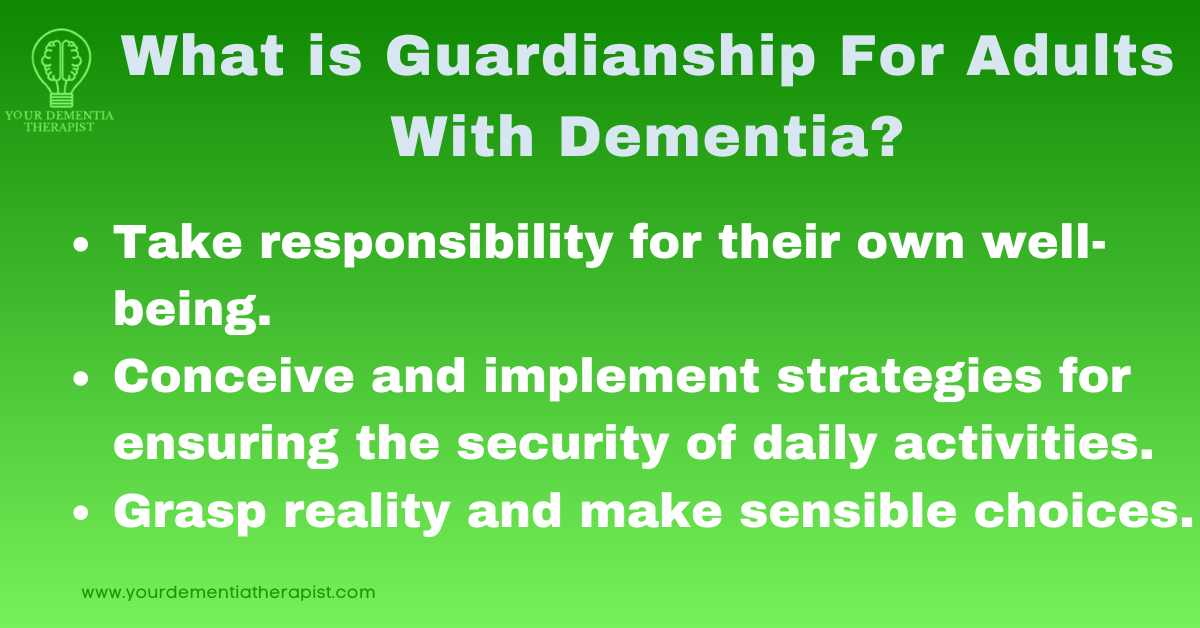 How to Apply For Guardianship of a Parent With Dementia?
