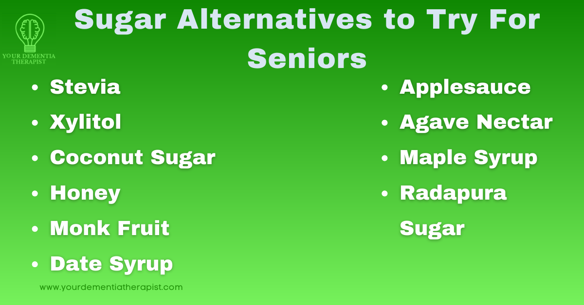 10 Sugar Alternatives to Try For Seniors