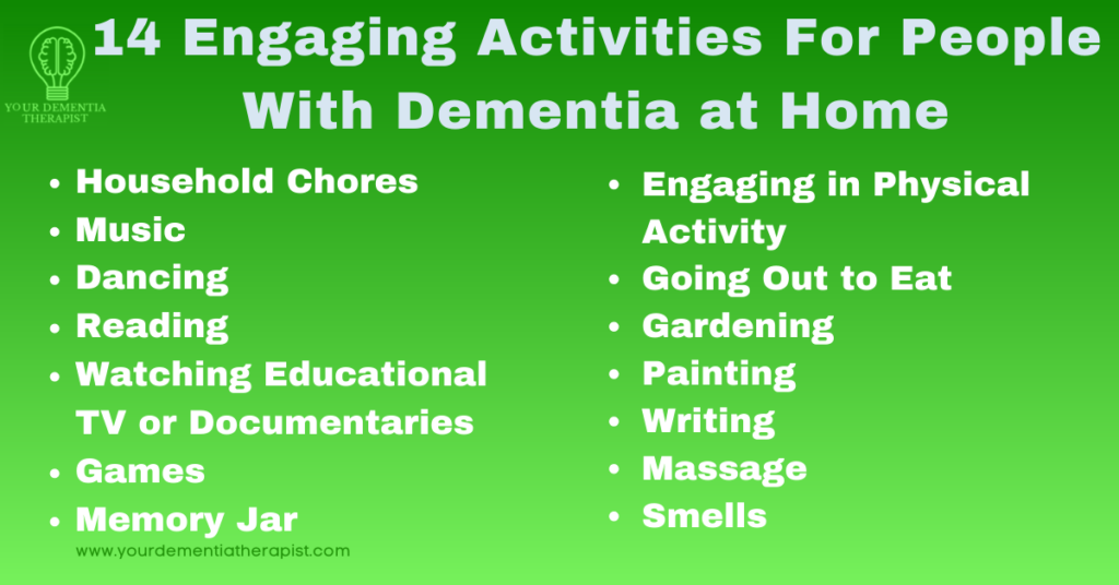 14 Engaging Activities For People With Dementia at Home